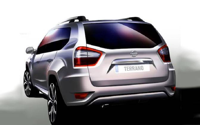 El Nissan Terrano basado en el Duster va tomando forma