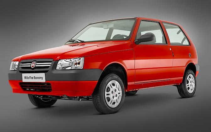 Brasil: El Fiat Uno tendrá edición despedida “Grazie Mille”