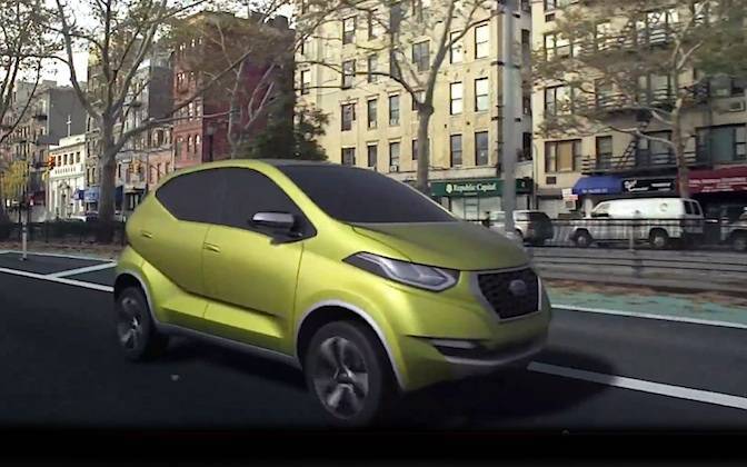 Video: Datsun nos muestra al redi-GO Concept en movimiento