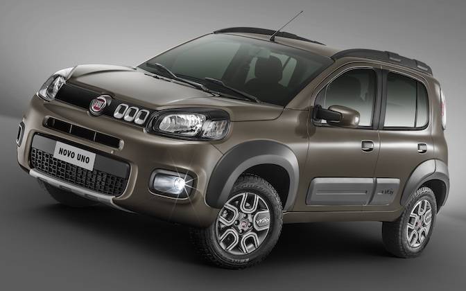 El Fiat Uno Way también se presentó con el restyling 2015