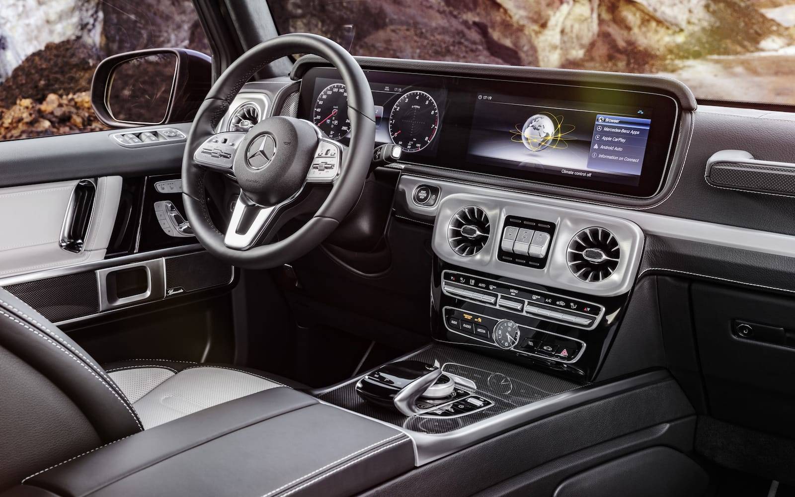 Así es el interior del nuevo Mercedes Clase G: Repleto de tecnología