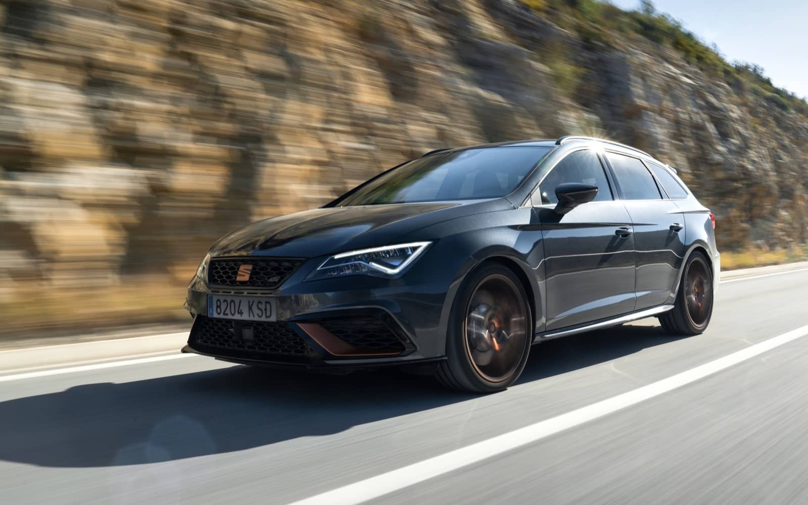 Wunderschone Seat Leon Cupra St Fotos