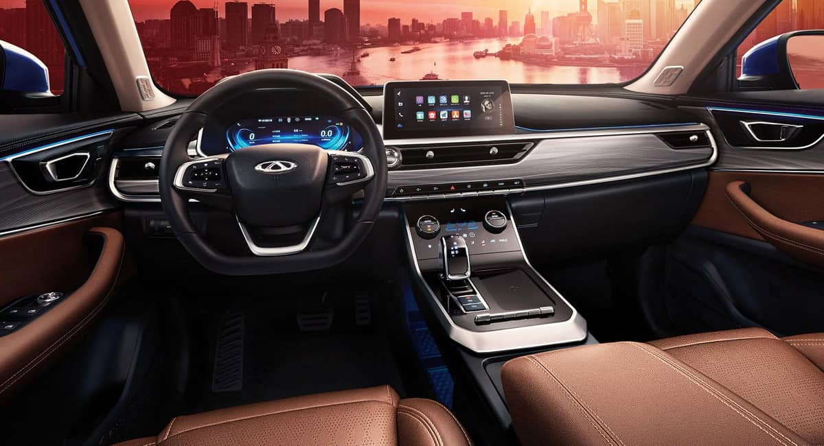 El Chery Tiggo 8 recibe una actualización de mitad de vida